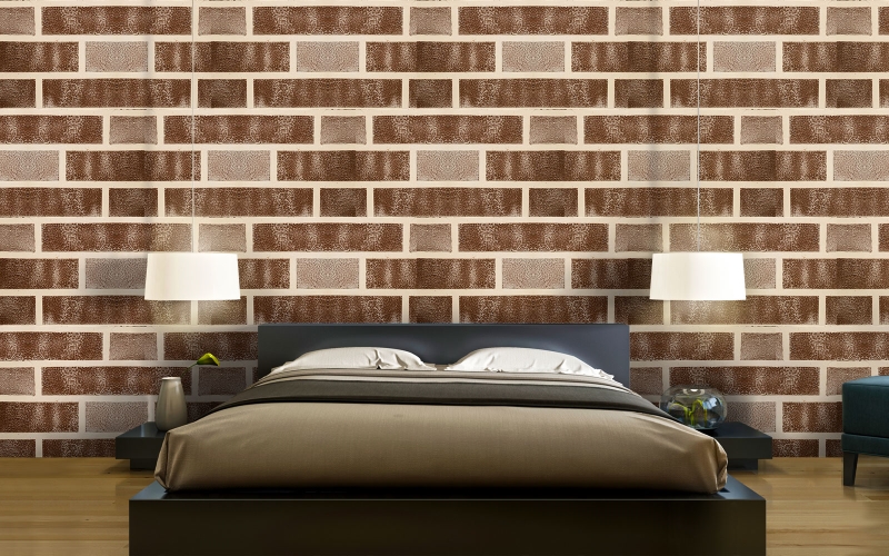 Asian Paints Royale Play Bricks wall texture By ColourDrive